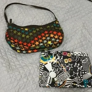 Lesportsac | Bags | Rainbow Starry Le Sportsac Purse And Boom Box ...